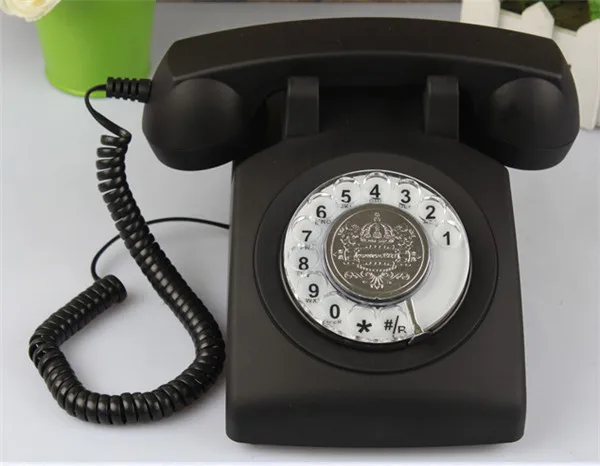 Home Decorative Antique Rotary Telephone With Sim Card - Buy Telephone ...
