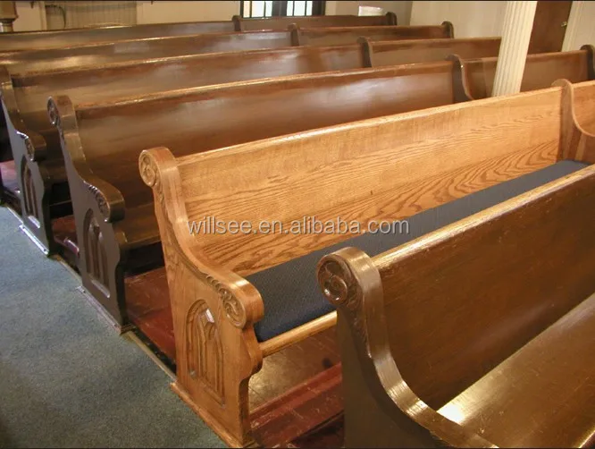 CH-B082 Church Pew Benches - Durable & Stylish Seating