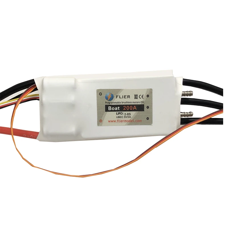 Flier 8s 200a Brushless Esc Rc Boat Motor For Expert Operators