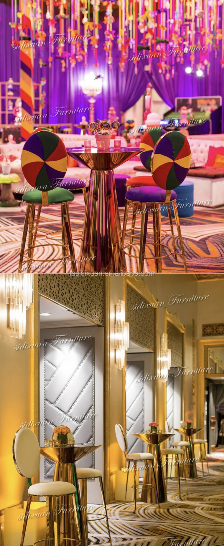 Stand Up Stainless Steel Round Cocktail Event Bar Tables - Buy Event ...