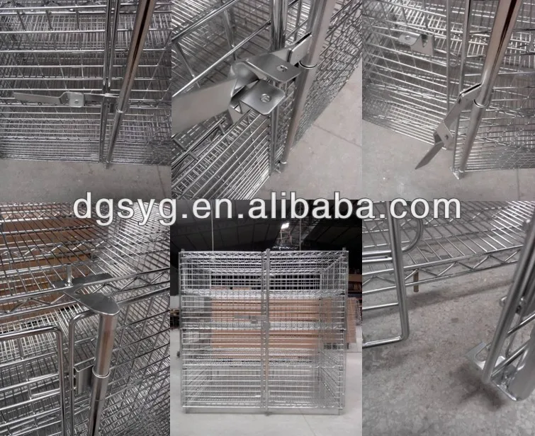 Chrome Wire Security Cages - Durable & Versatile Solutions