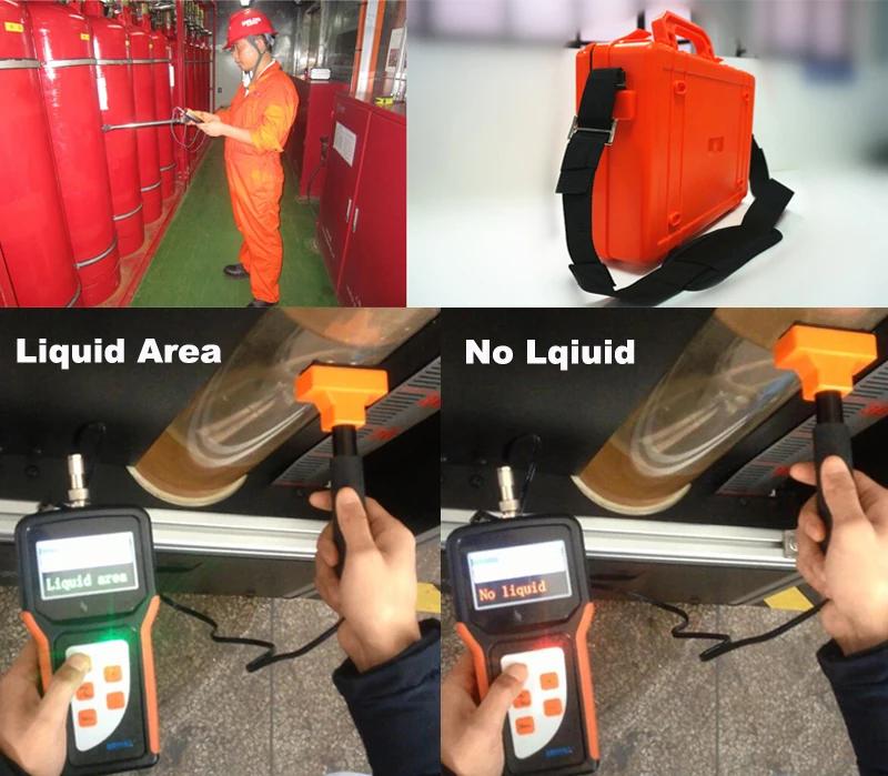 Portable Ultrasonic Liquid Level Gauge - Novec 1230 Gas Level Gauge