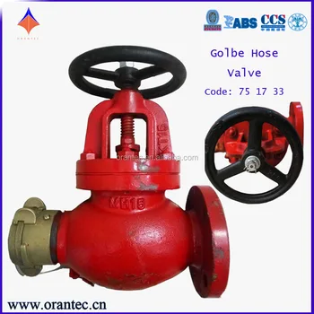 Marine Type Impa Code 751733 Jis 10k Dn65 Globe Fire Hose Valve - Buy ...