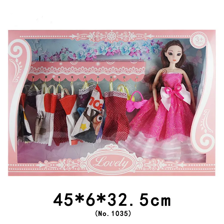 Pink Foldable Cartoon Window Gift Set Box For Doll - Buy Toy Packaging ...