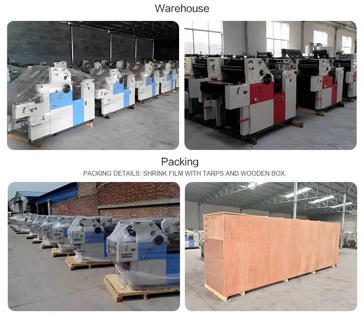 Hot Sale New Four 4 Colour Zr462ii Mini Offset Printing Machine Price ...