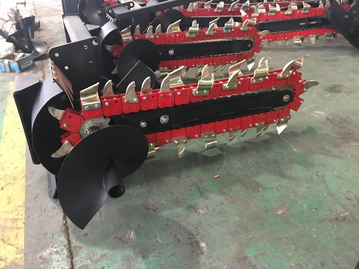 Micro Trenching Machine Mini Trencher Used With Skid Steer Loader - Buy ...