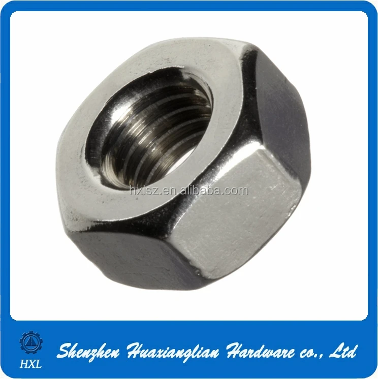 Stainless Steel 304 & Brass Heavy Hex Nut M32 for Bolts