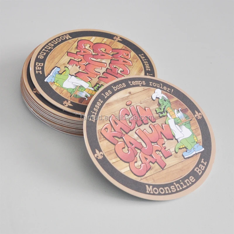 Custom Disposable Hotel Paper Bar Coasters - Buy Paper Bar Coasters ...