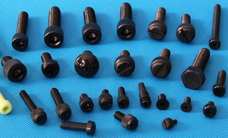 Black Nylon Screws - Durable and Versatile Solutions