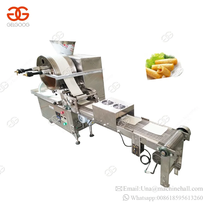 Commercial New Automatic Lumpia Wrapper Maker Spring Roll Sheet ...