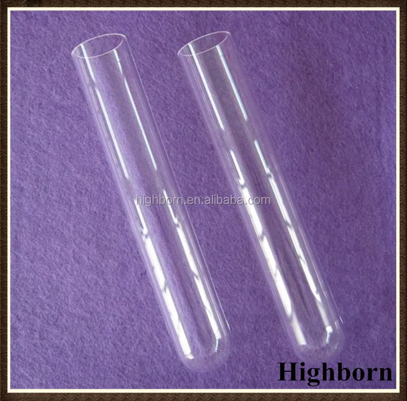 Clear Quartz Crystal Glass Test Tube For Lab - Buy Quartz Glas Test ...