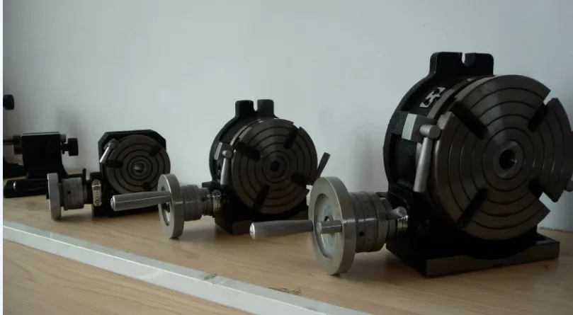 Milling Machine Mini Rotary Table HV-4 - Precision CNC