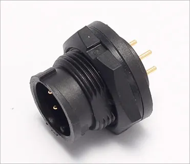 Plastic Waterproof Connector E10 Z108 2 3 4 5 6 7 8 10 12p Threaded ...