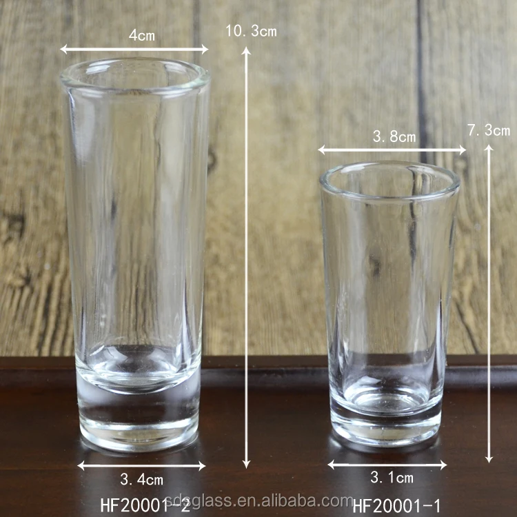 Clear Skinny Wine Tumbler 1oz Wine Glass Cup 30ml Tasting Shot Glasses ...