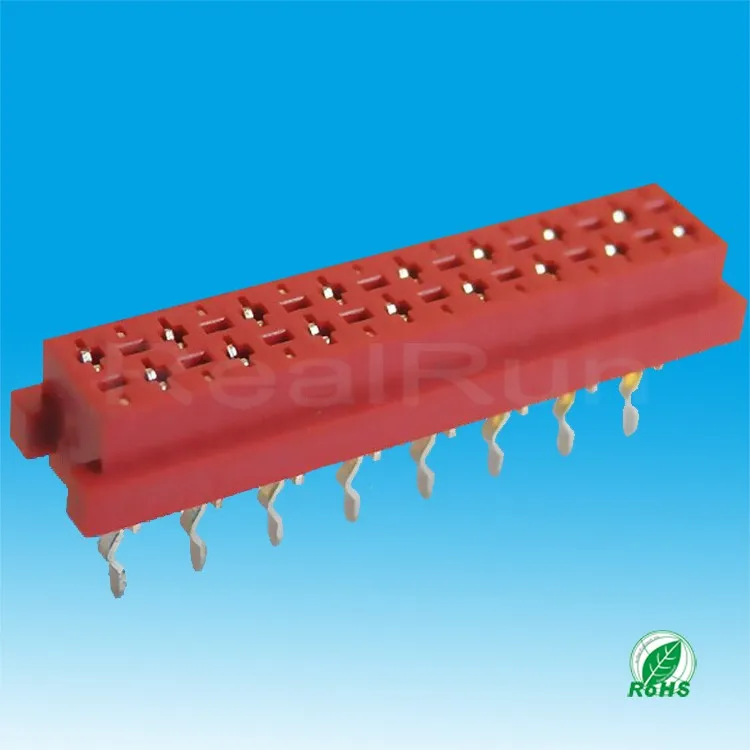 Pcb Connector 16 Pin Micro Match 1.27mm Red Idc Connector - Buy Red Idc ...