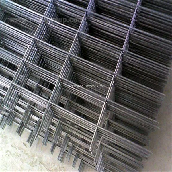 Black Non-galvanized Ribbed Reinforcing Concrete Welded Wire Mesh Sl62 ...