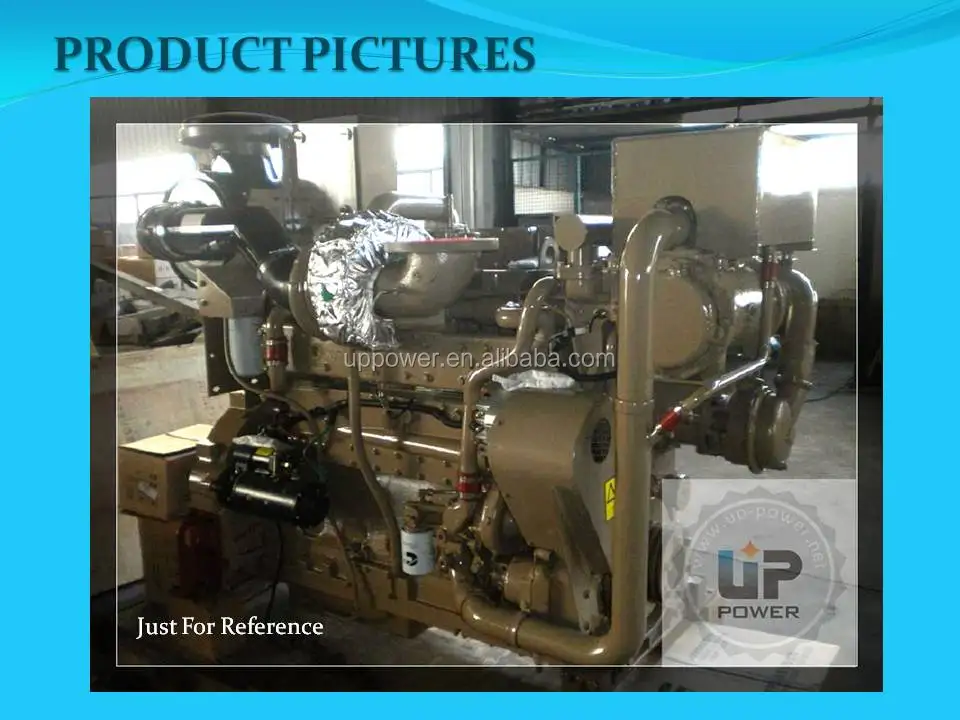 Original Cummins Marine Diesel Engine KT19-M 425hp Boat Engine