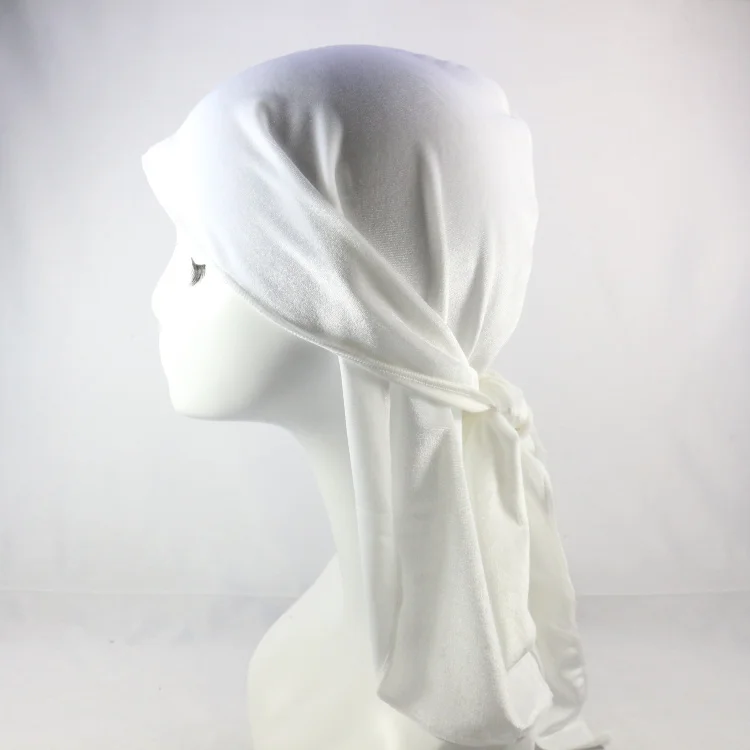 HZM-18113 Premium Shiny Durag - Custom Velvet Durag Multi Color