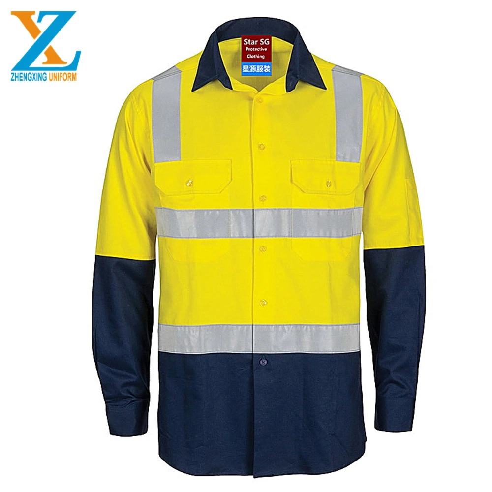 High Visibility Construction Mining Worker Waterproof Reflective Safety ...