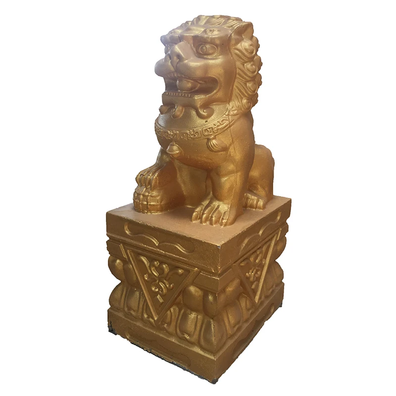 ABS Plastic Lion Statue Molds for Decorative Garden Projects