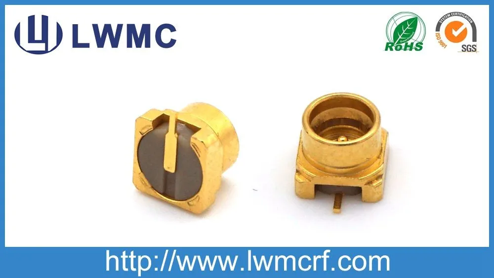 Rf Connector Pcb Surface Mount To Smp Series Male Connector Right Angle - Buy Surface Mount Pcb ...