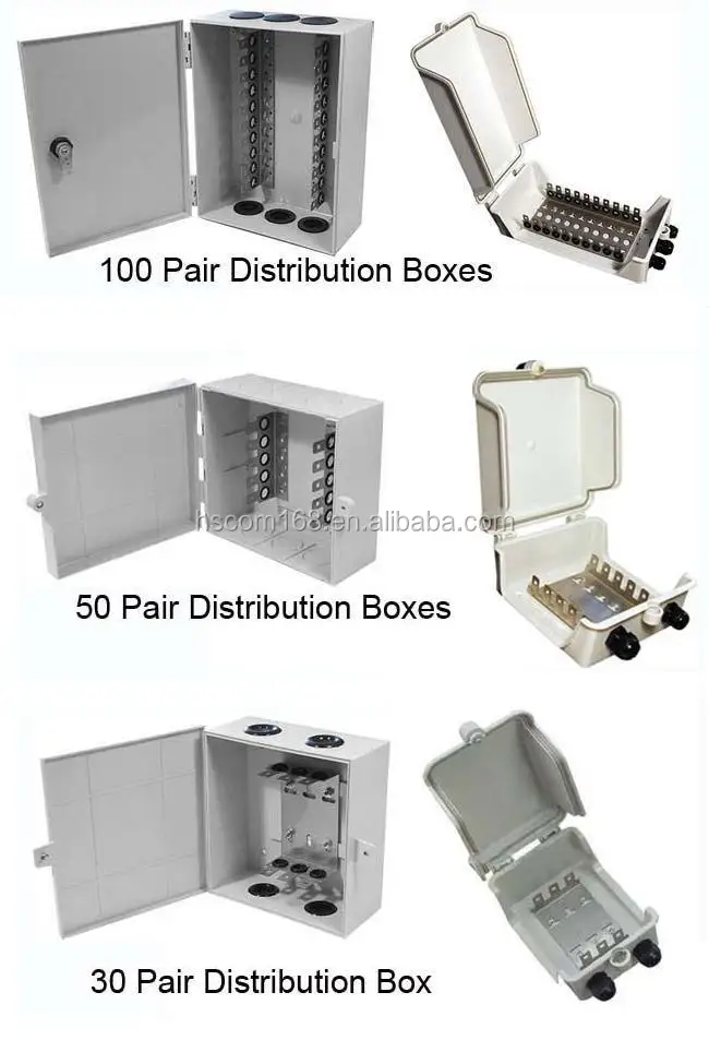 Waterproof 100 Pair Abs Telephone Distribution Box High Quality Krone ...