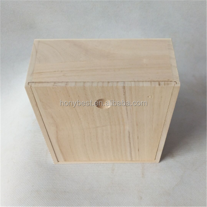 Wholesale Blank Unfinished Balsa Wooden Boxes for Gift & Craft