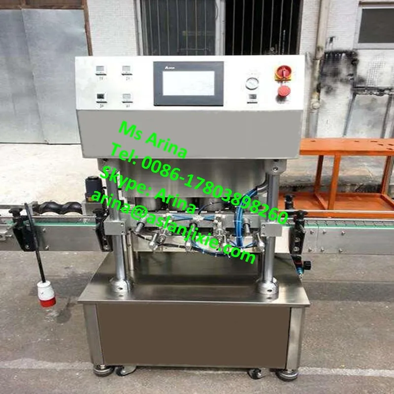 Industrial Glass Bottle Lid Capping Machine/glass Can Lid Closing ...