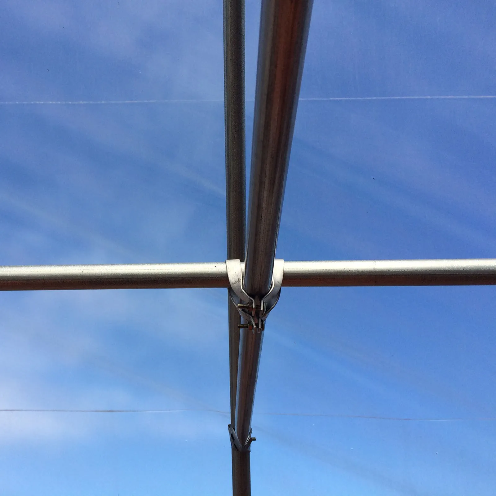 1 5/8" X 1 3/8" Cross-connector (purlin Bracket) For Greenhouses ...