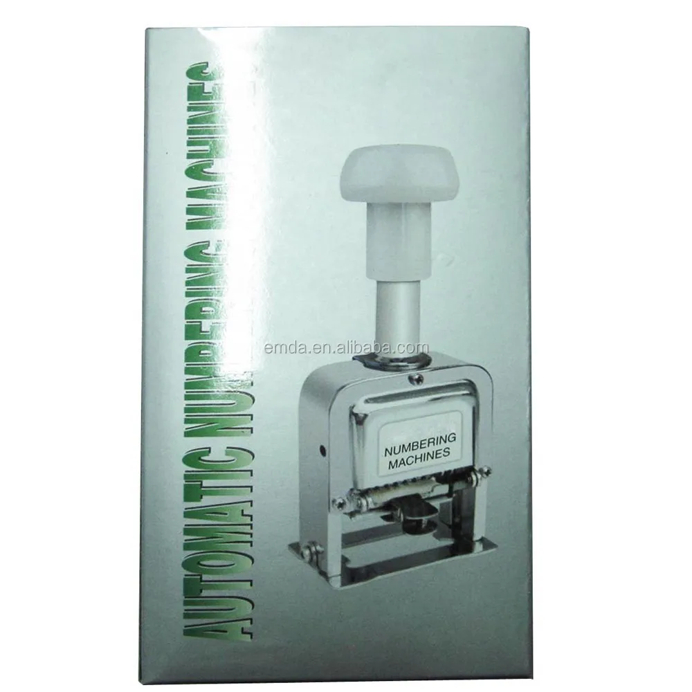 Ningbo Supplier 8 Digits Auto Self-inking Manual Metal Automatic ...