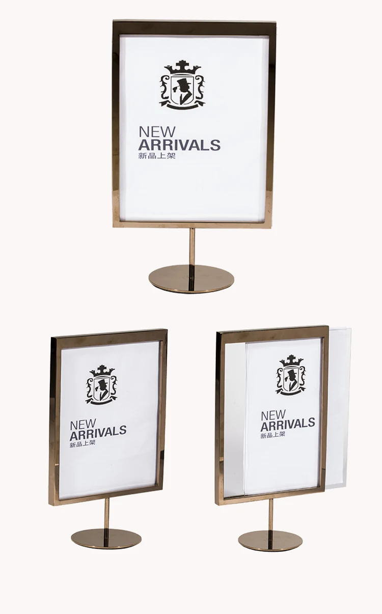 High Quality Customized Beautiful Floor Standing Metal Pop Up Stand ...