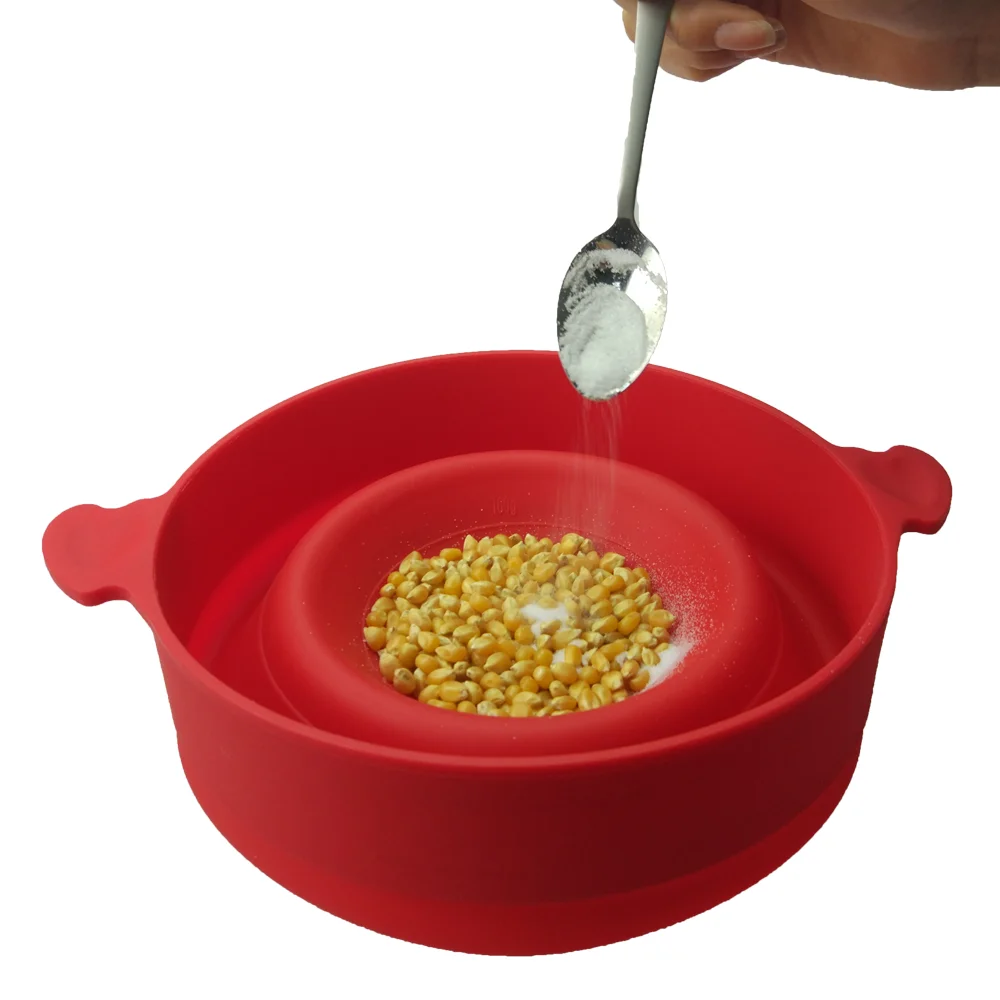 Hot Air Pop Corn Poppers Foldable Silicone Popcorn Popper Maker - Buy ...