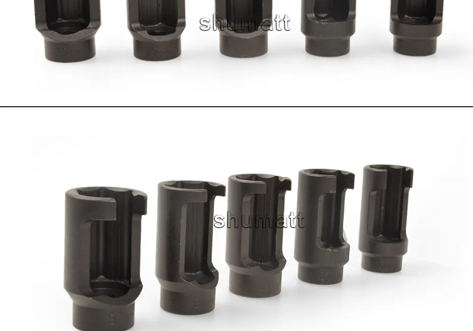 7pcs Diesel Injector Nozzle Socket Set 25mm 27mm 28mm 29mm 30mm 46*27 ...
