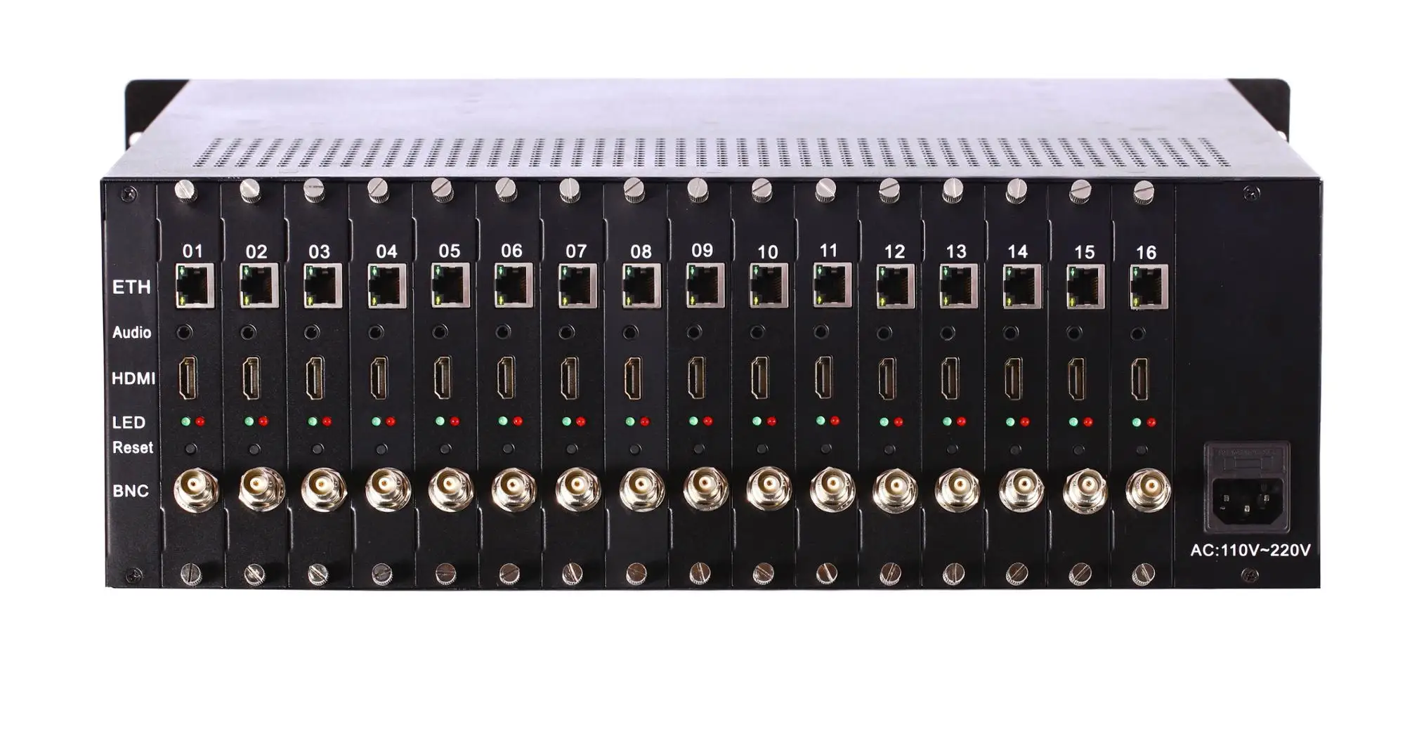 Colable COL7116H - 16 Channel HD IPTV Encoder for Live Streaming