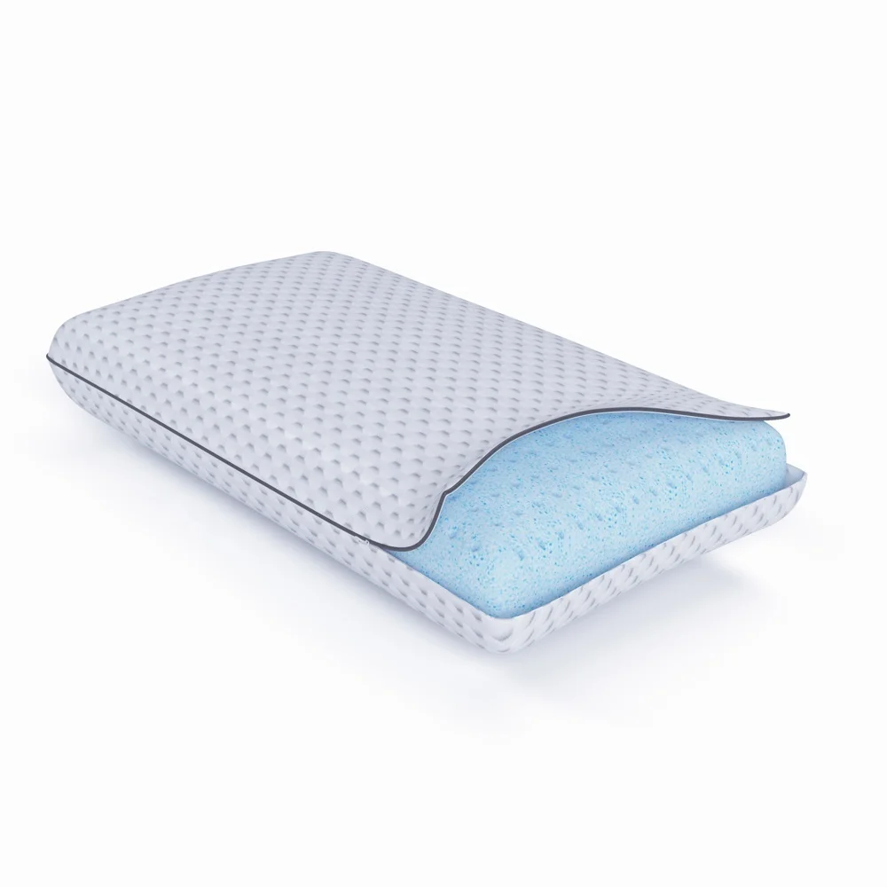 Oem Ergonomic Sleeping Cervical Orthopedic Memory Foam Bed Pillow Hotel ...