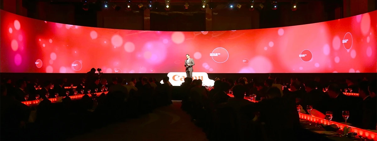 Smax Curve Cinemascope Fixed Frame Screen /curve Projector Screen For ...