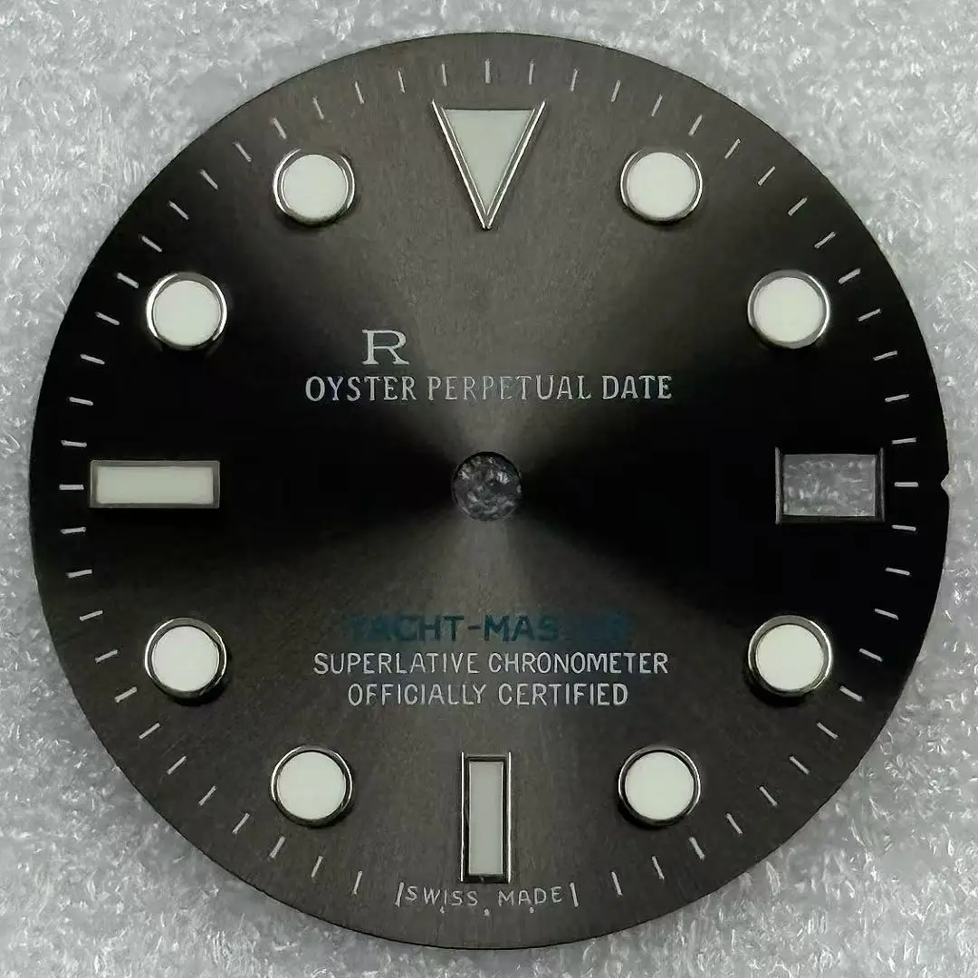 28.5mm Stainless Steel Classic Luxury S Logo Watch Dial