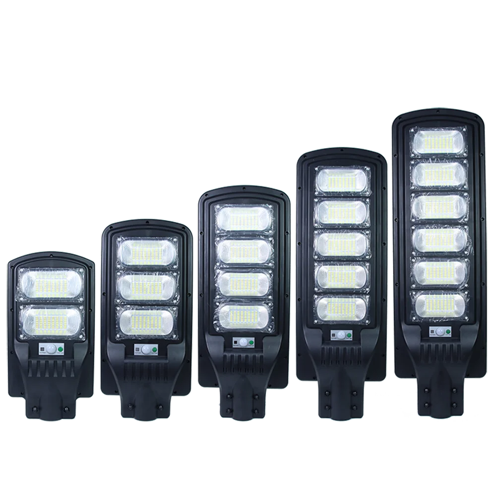 Road Lamp 50w 100w 150w 200w 250w 300w Outdoor All In One Led Solar Street Light Energy Saving ...