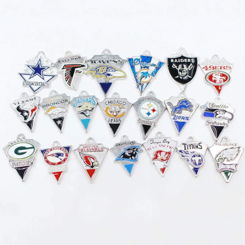 Wholesale NFL Charms for Jewelry Making - Team Logos