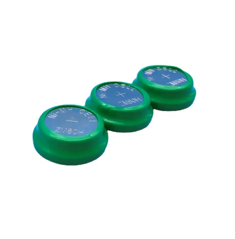Nimh Button Cell 20h 40h 80h 110h 150h 250h 300h 330h 1.2 Volt ...