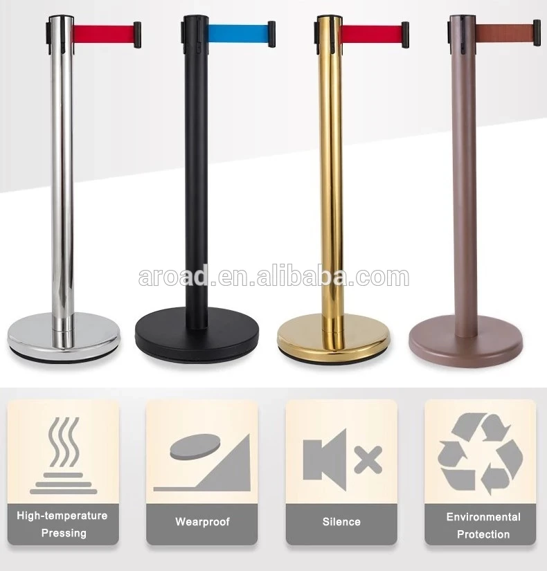 No 1. Queue up Stand - Durable Stainless Steel Stanchions