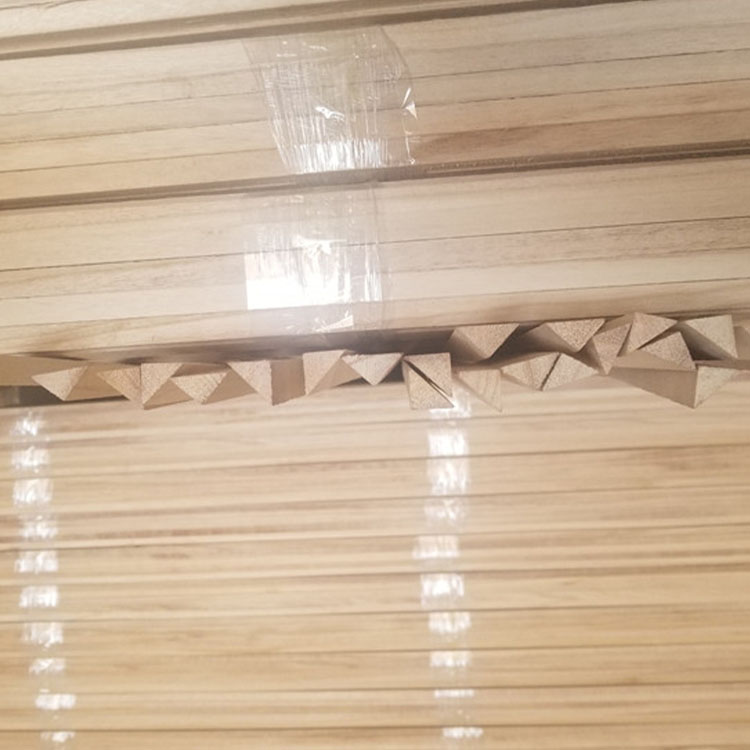 Triangle Wooden Timber Battens Paulownia Solid Wood Price Plank - Buy ...
