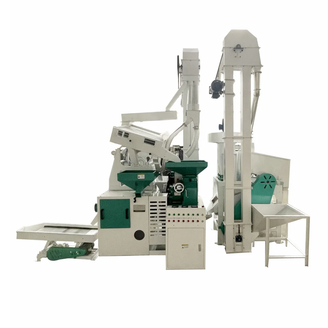 20 Tons per Day Rice Mill Machinery - Low Noise, High Efficiency