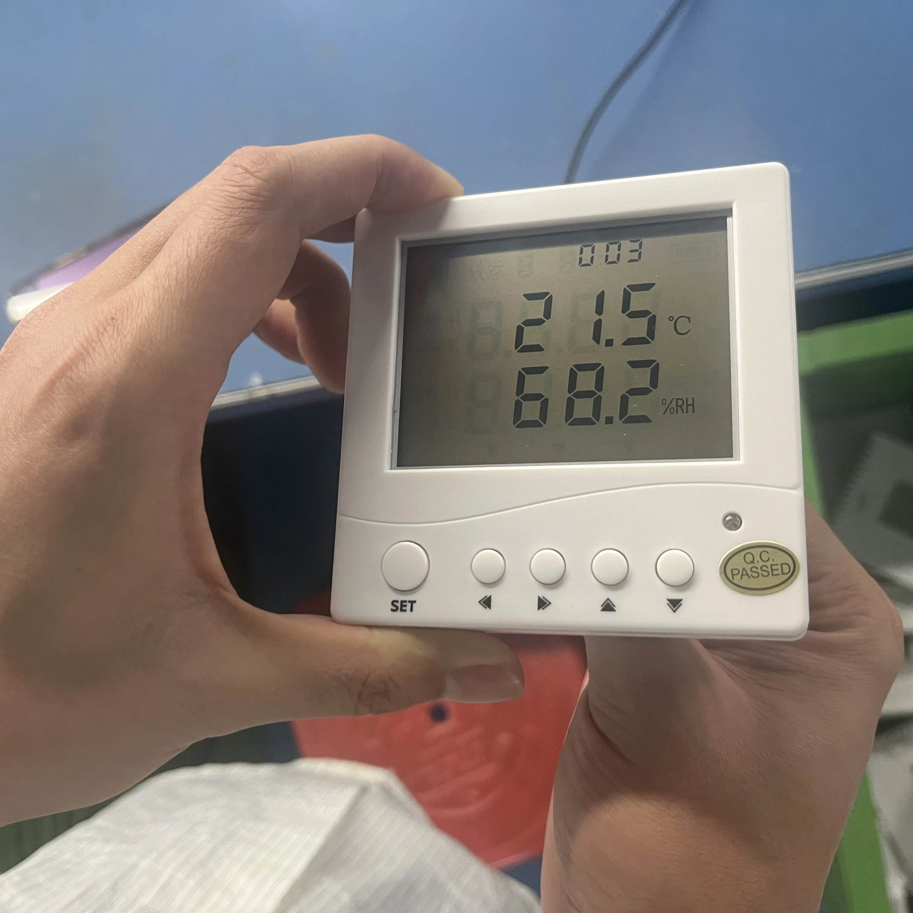 RS485 Temperature and Humidity Logger Factory Workshop RS485 Environment Monitor Temperature ...