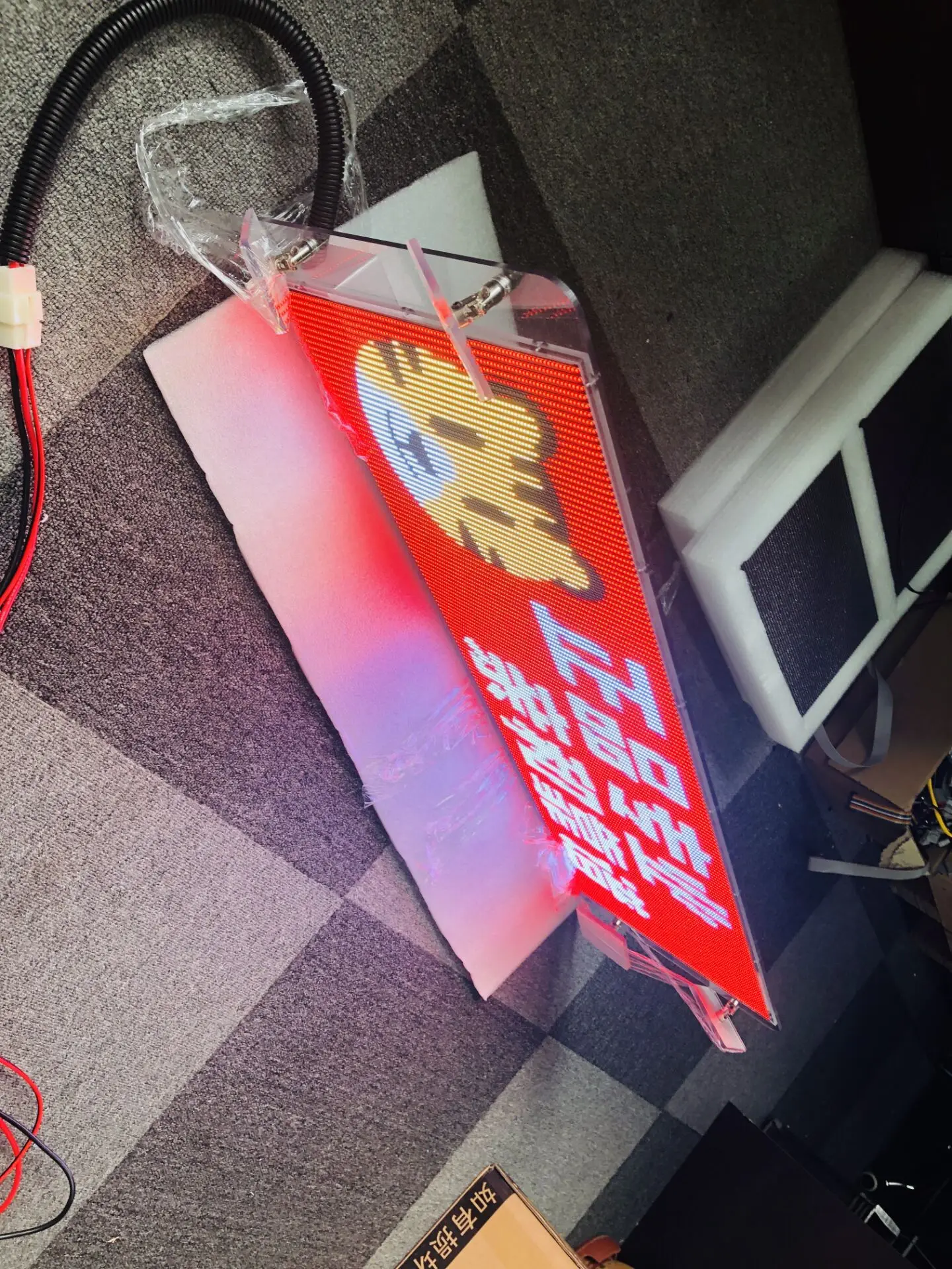 Car Rear Window Led Screen Transparent Led Screen Display Car New ...