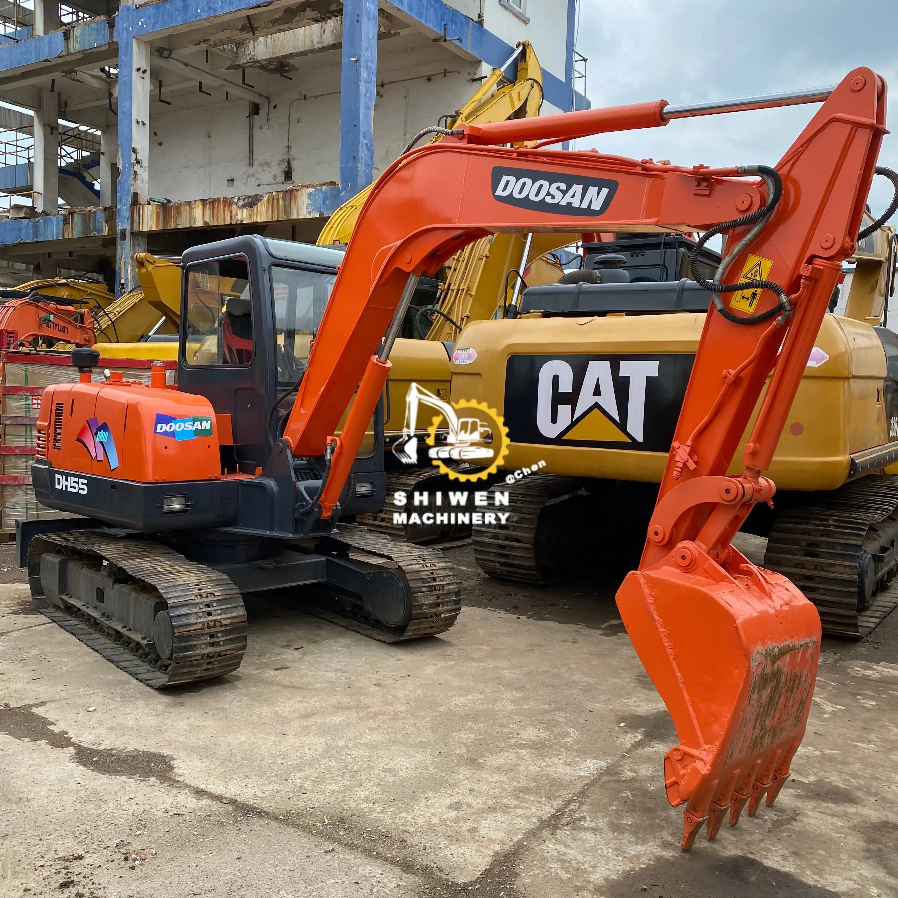 Used Doosan Excavator Dh55,Mini Doosan Digger Dh60 Dh80,Doosan Second ...
