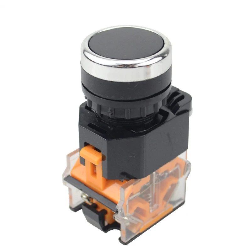 LA38 22mm Latching Self-Locking Push Button Switch - 200000 Ops