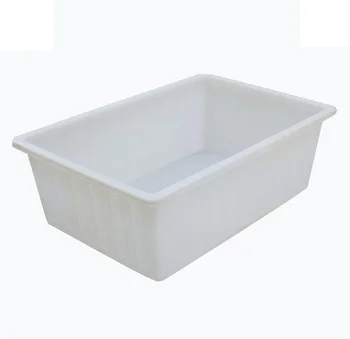 Rectangular Food Grade Poly Water Trough Large Plastic Container For ...