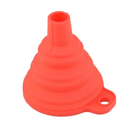 Funnels Food Grade Silicone Folding Telescopic High Temperature ...