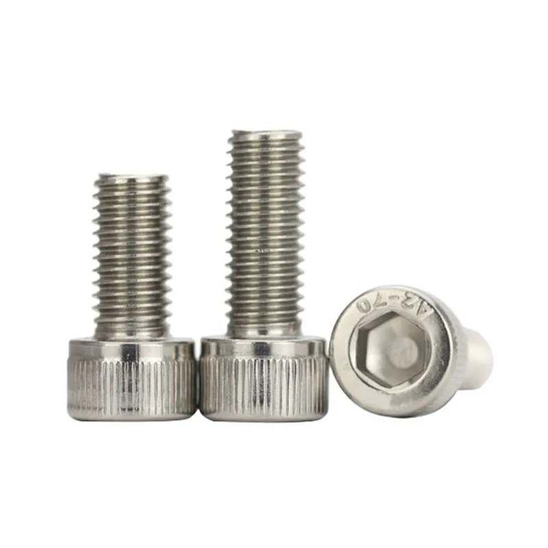 Din 912 Hex Socket Head Cap Screw Ss304 Ss316 Stainless Steel Hexagon ...
